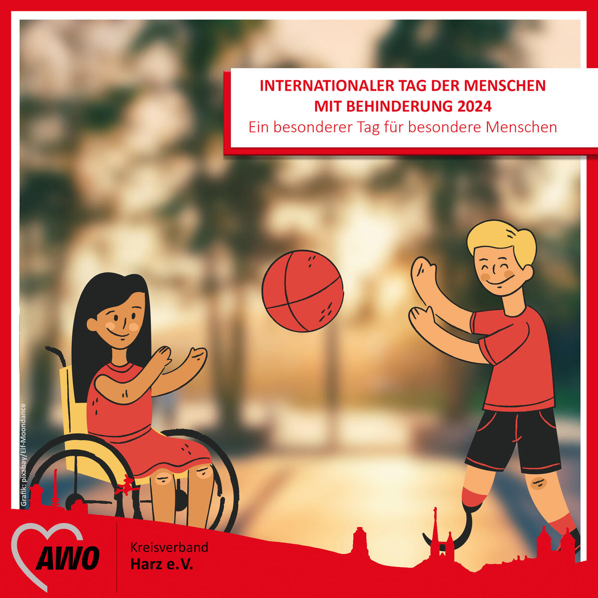 Internationaler Tag der Menschen mit Behinderung 2024 / www.awo-harz.de